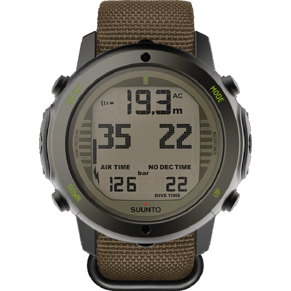 Suunto D6i Novo Zulu Wrist Computer with USB Cable | Dive Computer ...
